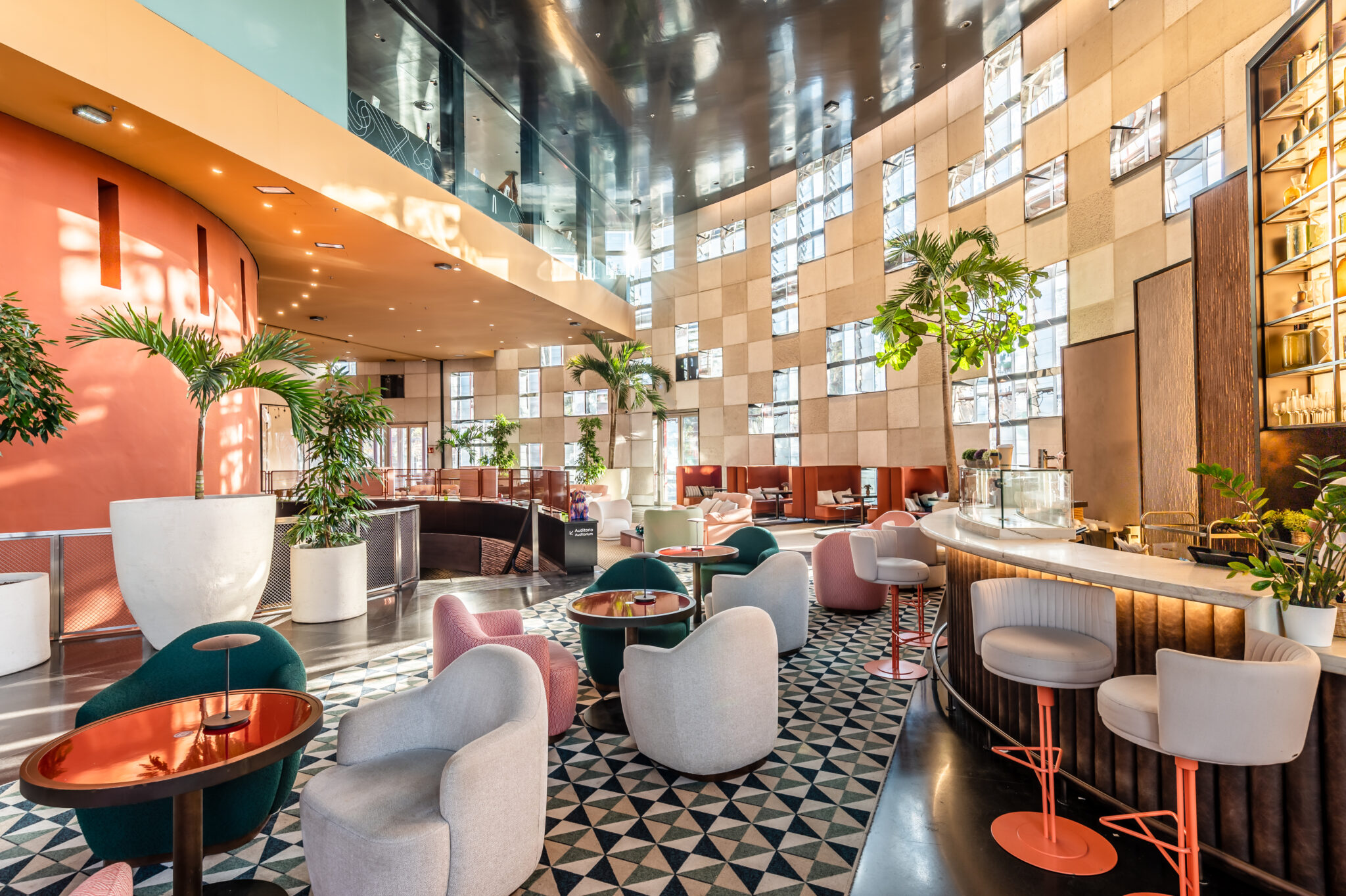 Lobby Torre Glóries - Espacio de eventos en Barcelona - LOOM Events